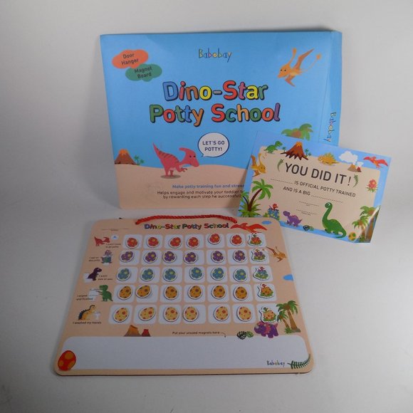 Babebay | Accessories | Dinostar Potty School Potty Training Magnetic ...